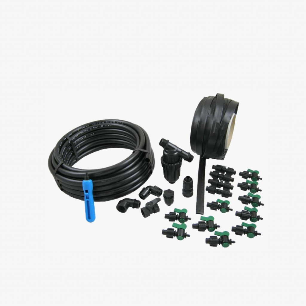 Kit De Riego Por Goteo 150m2 Irrigo Irritec – Work LED